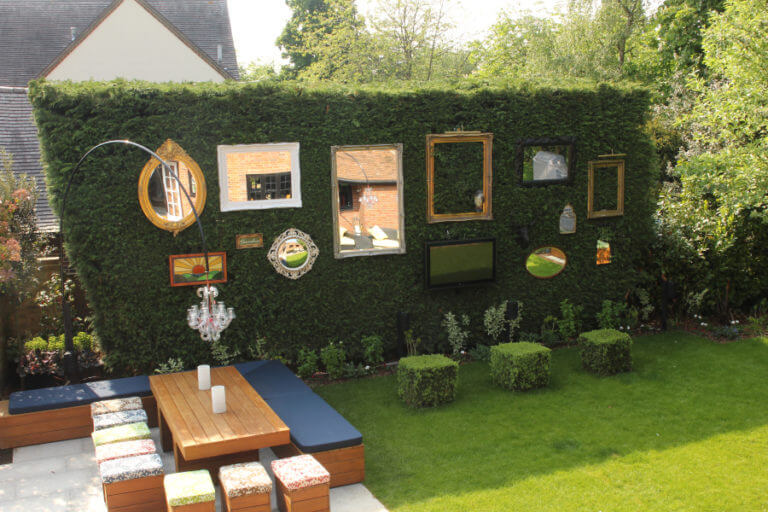 Outdoor Gallery Garden with Art & Water Feature l Beaconsfield - CGLA