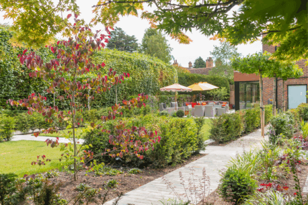 Modern Traditional Garden Design for a Village Home | CGLA