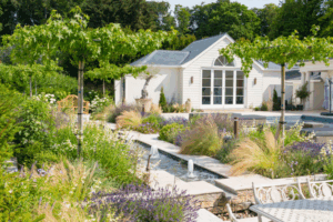 Luxury New Build Garden with Pool, Courtyard and Rill | CGLA
